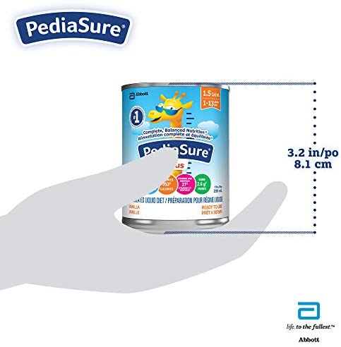 Pediasure Plus (with Fibre), Formulated Liquid Diet, 235-ml Can ...
